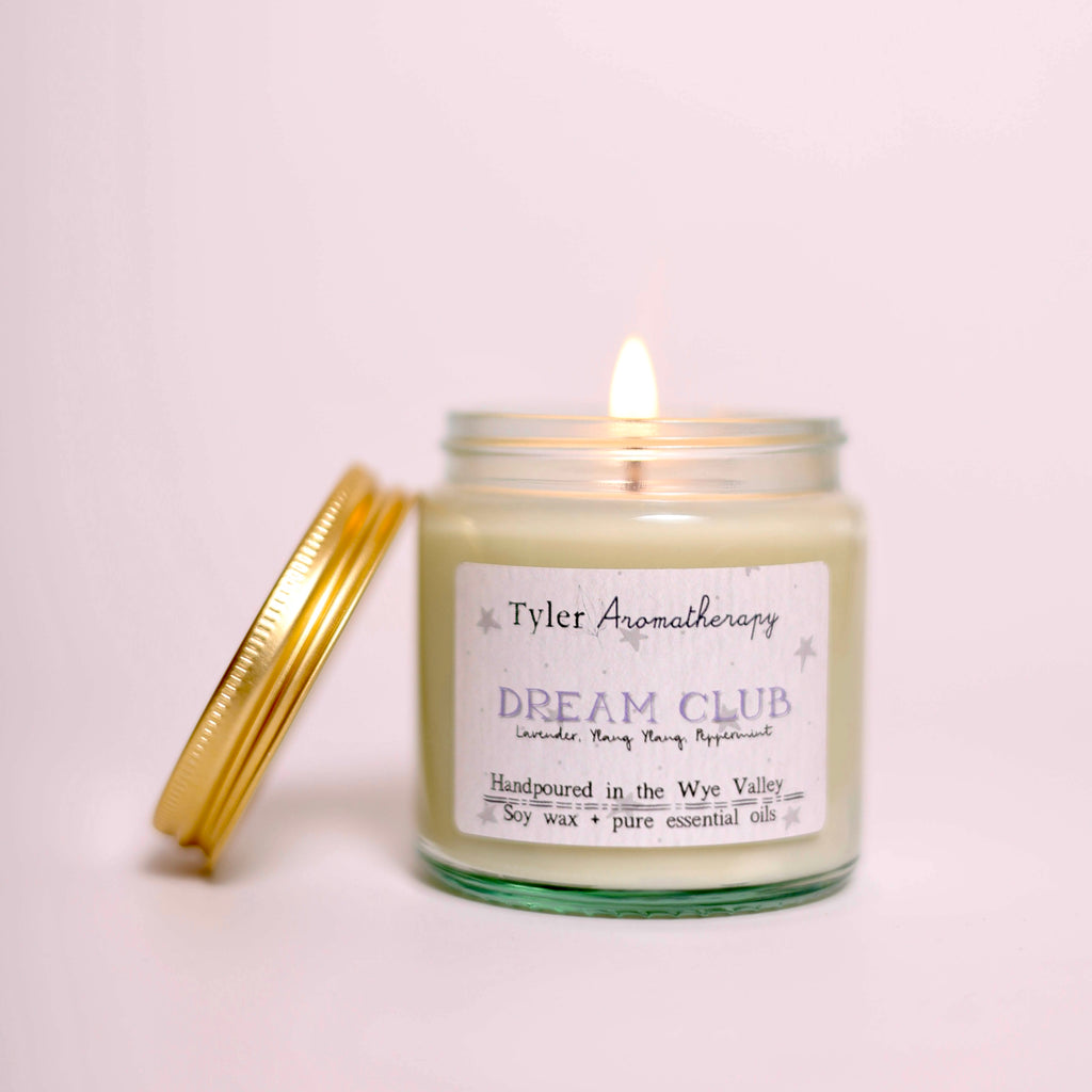 Dream Club mood candle - calming sleep candle – Tyler Aromatherapy Ltd