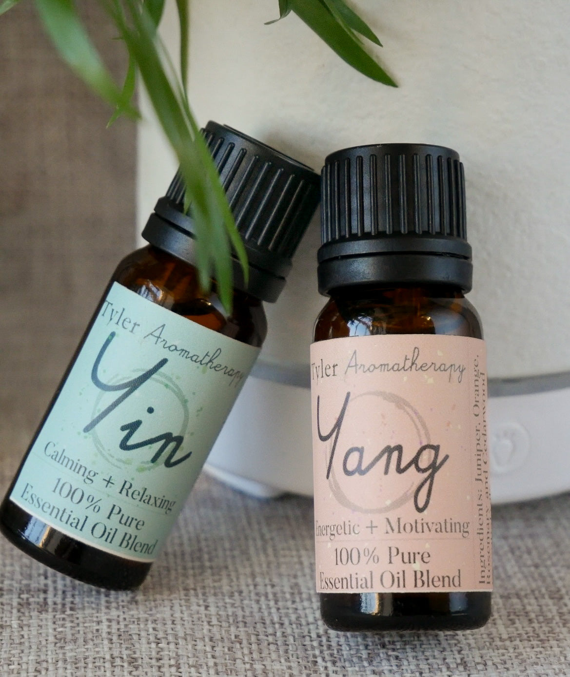 Yin + Yang essential oil set - Balancing Scents – Tyler Aromatherapy Ltd